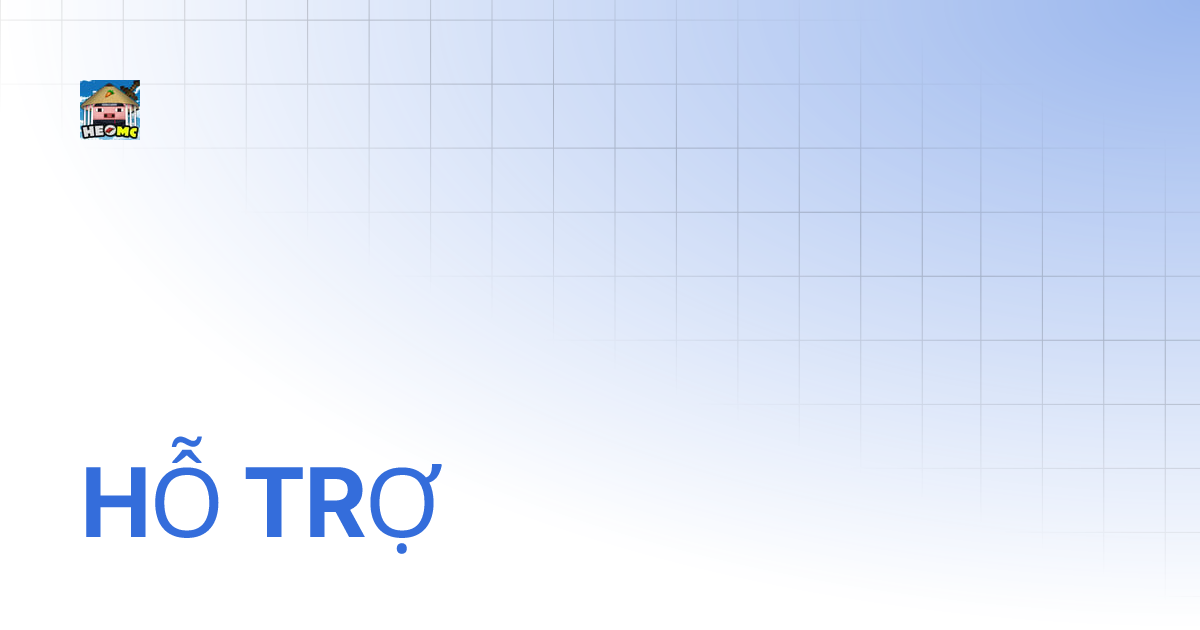 HỖ TRỢ | HeoMC